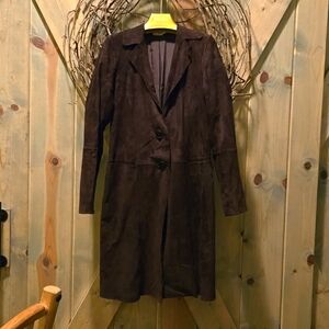 Max Studio | Jackets & Coats | Max Studio Special Edition Suede Trench ...